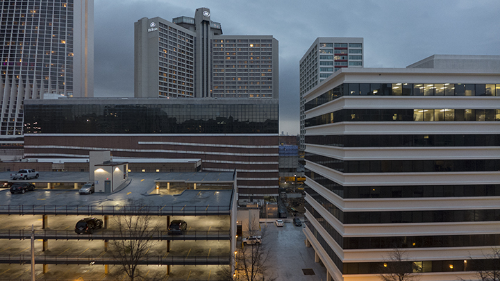Atlanta Hotel Window Photograph | Jon Crispin's Notebook